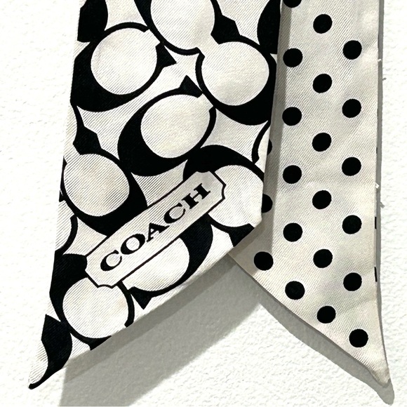 Coach | Accessories | Coach Vintage Limited Edition Black White ...